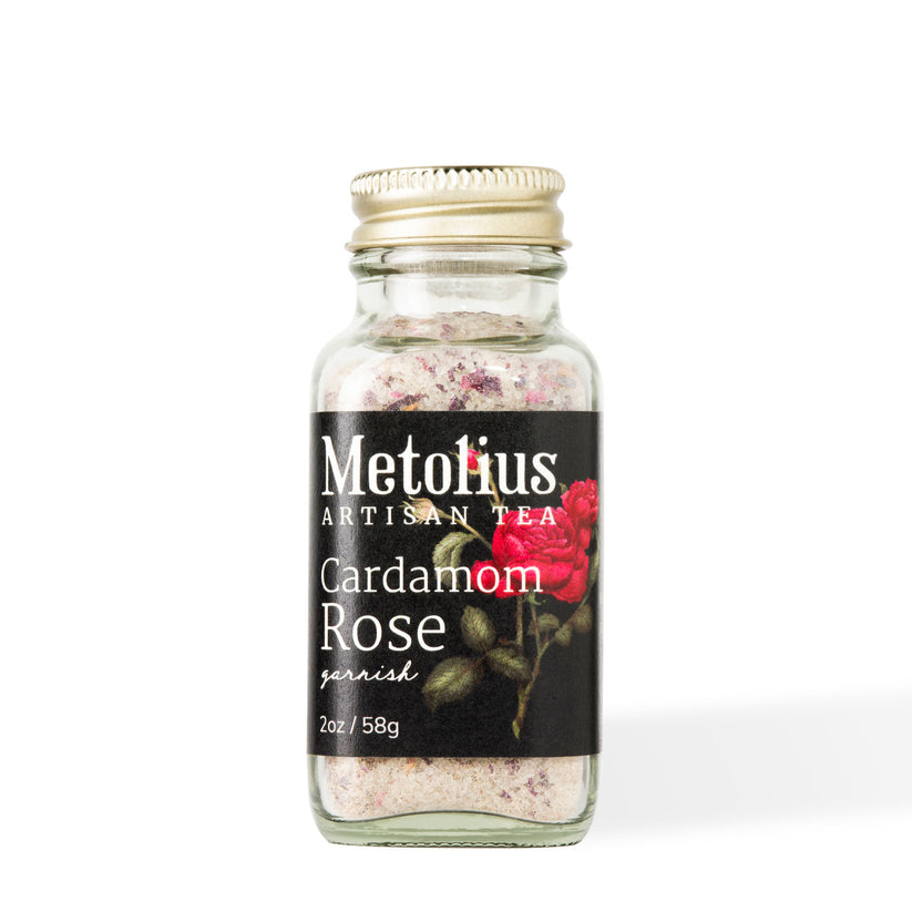 Cardamom Rose Garnish – Metolius Tea